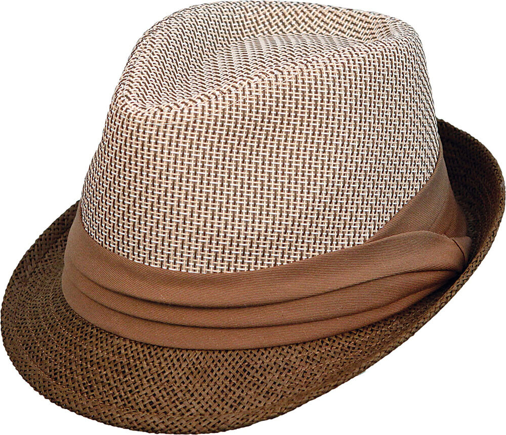 Mycubanstore item:T707A Two tone fedora