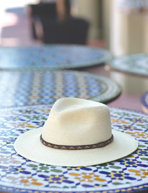 Mycubanstore item:MS559 Scala Otto Fine Palm Braid Safari